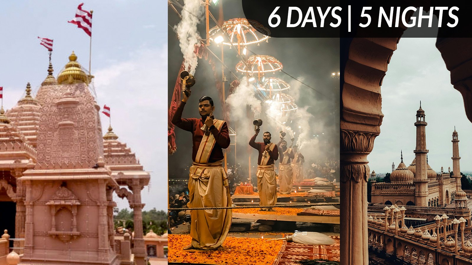 UP Spiritual and Cultural Tour : Varanasi, Prayagraj, Ayodhya and Lucknow - JSBT Holidays
